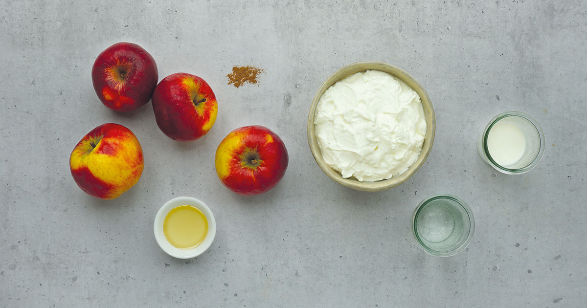 Quark mit Obstkompott | Familienküche